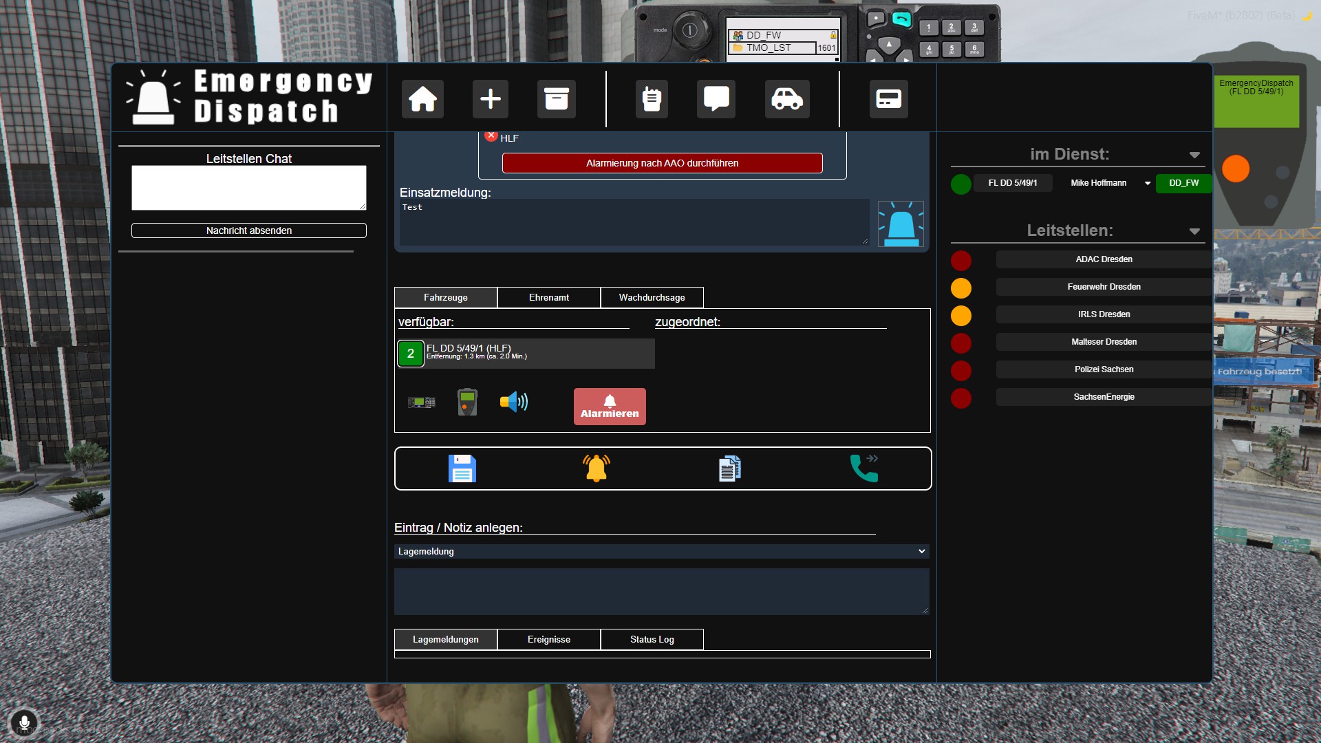 LoveRP Scripts | EmergencyDispatch
